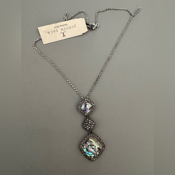 Judith Jack | Jewelry | Nwt Judith Jack Sterling Silver Abalone Pendant ...